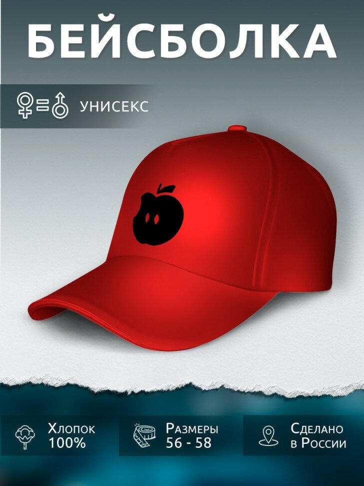 Бейсболка  классика для мужчин и женщин