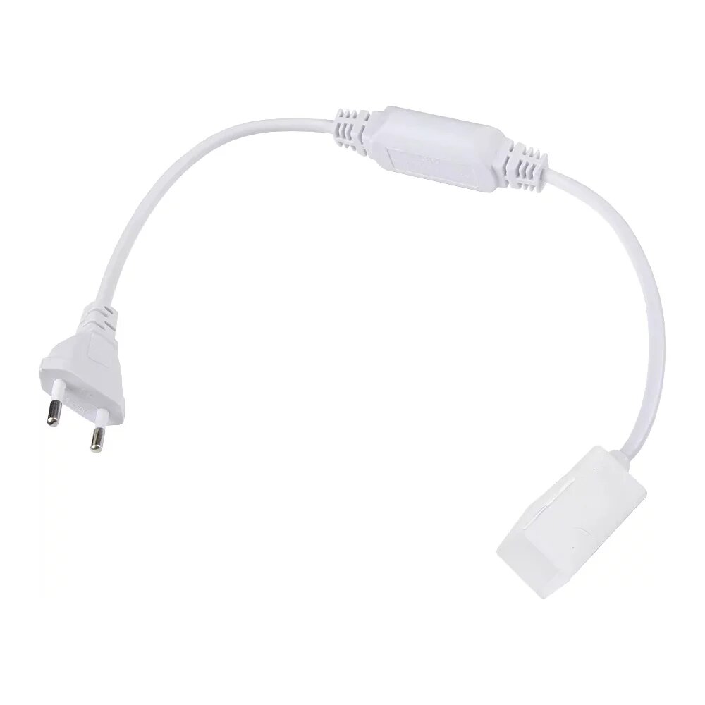 Шнур питания с вилкой для светодиодной ленты гибкого неона General Lighting Systems 220В 1500Вт IP67 G-2835-P-IP67-BSNL уп. по 1шт 521121