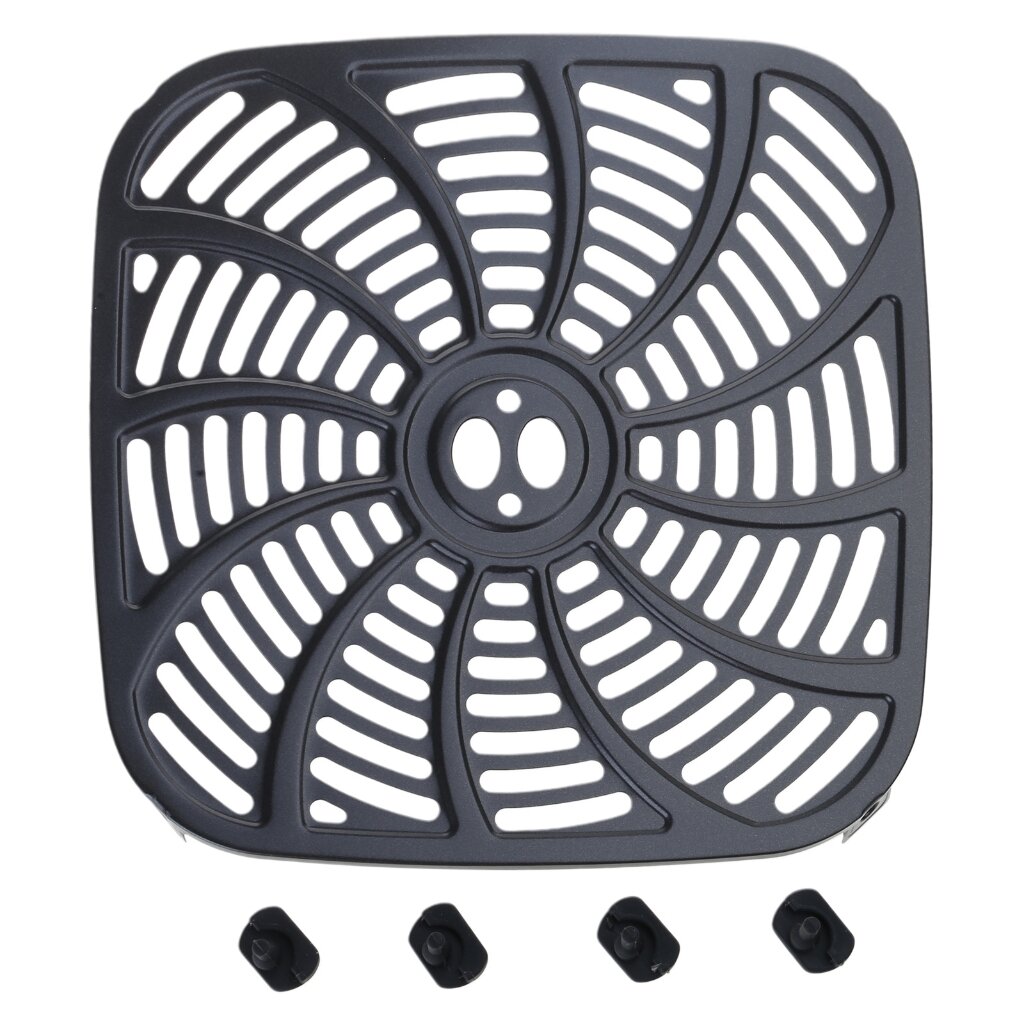 7QT Металлические Вкладыши Металлические Кастрюли Вкладыши Металлические Фритюрницы Лоток Квадратные Фритюрницы Тарелка Фритюрницы Аксессуары для Приготовления пищи