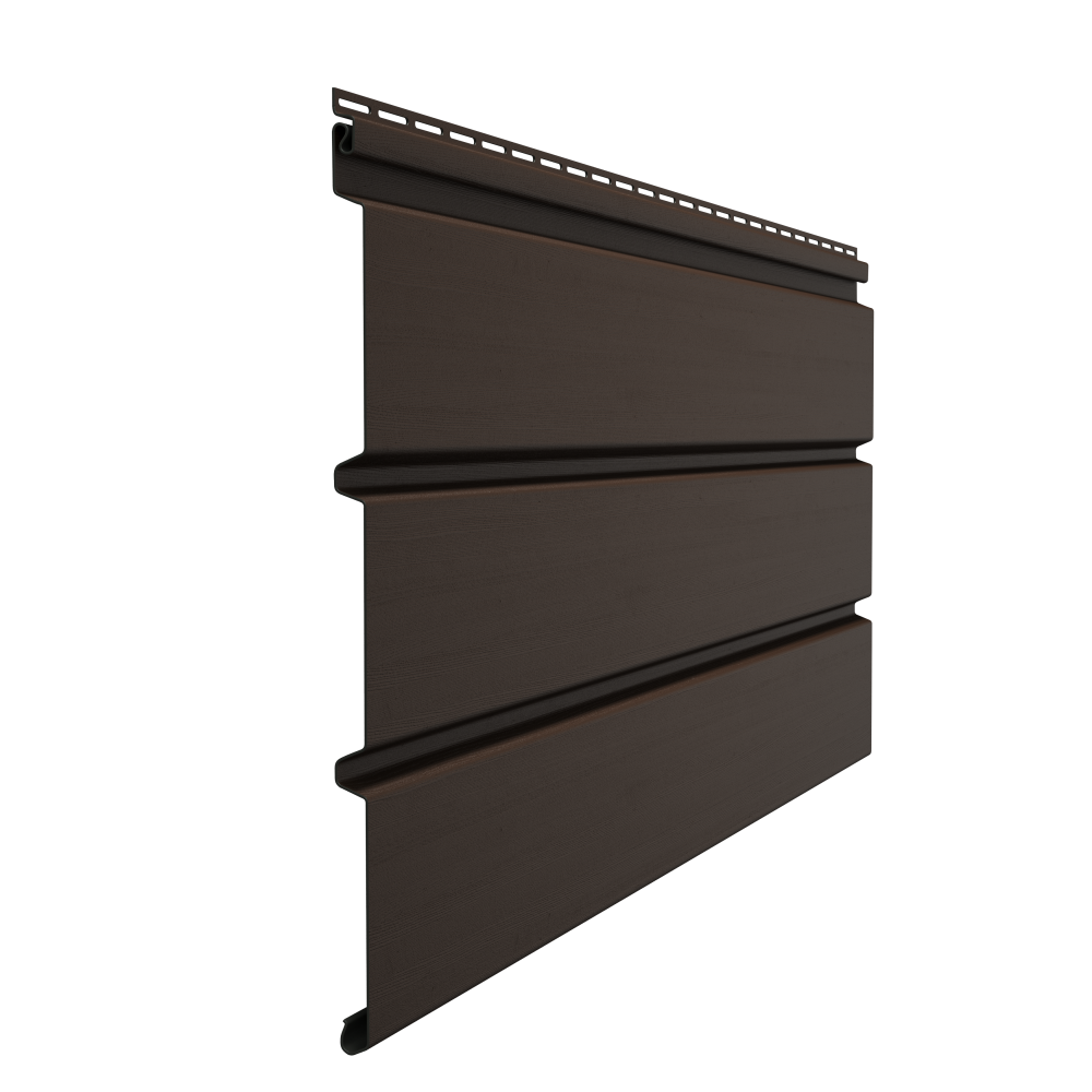 Docke STANDARD Софит сплошной (Шоколад), длина 300 см, толщина 1 мм
