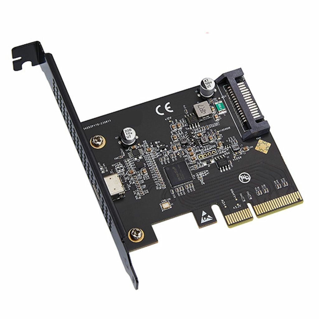 PCIe3.0x4 в USB3.2 Type C Карта