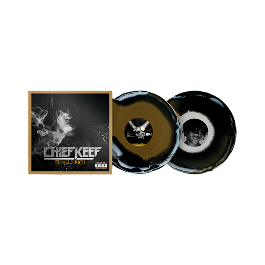 Chief Keef – Finally Rich (Limited Black Gold and White Vinyl)
