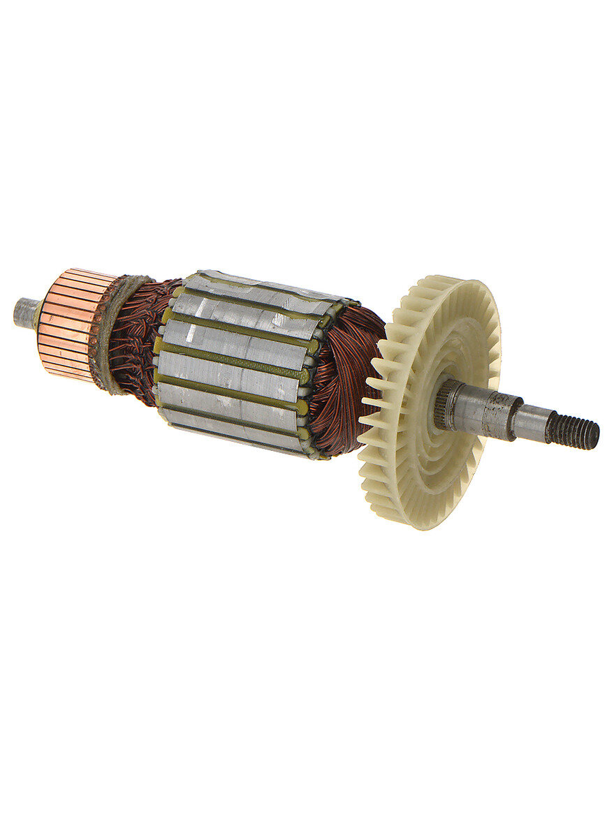 Ротор (Якорь) (L-209 мм, D-54 мм, резьба М10 (шаг 1.5 мм)) для пилы торцовочной ЗУБР ЗПТ-305-1800-ЛР