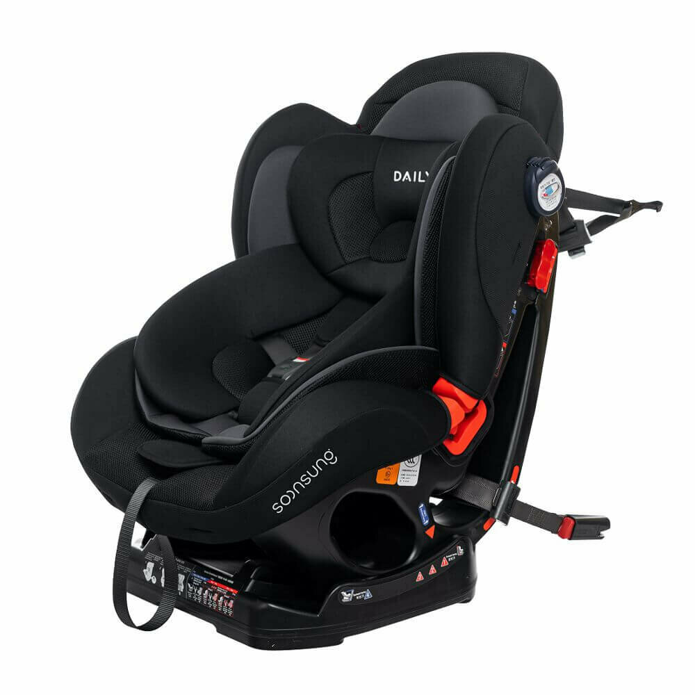 Soonsung™ Daily Isofix, автокресло с рождения до 6-7 лет гр.0-1-2 (0-25 кг), цвет Black