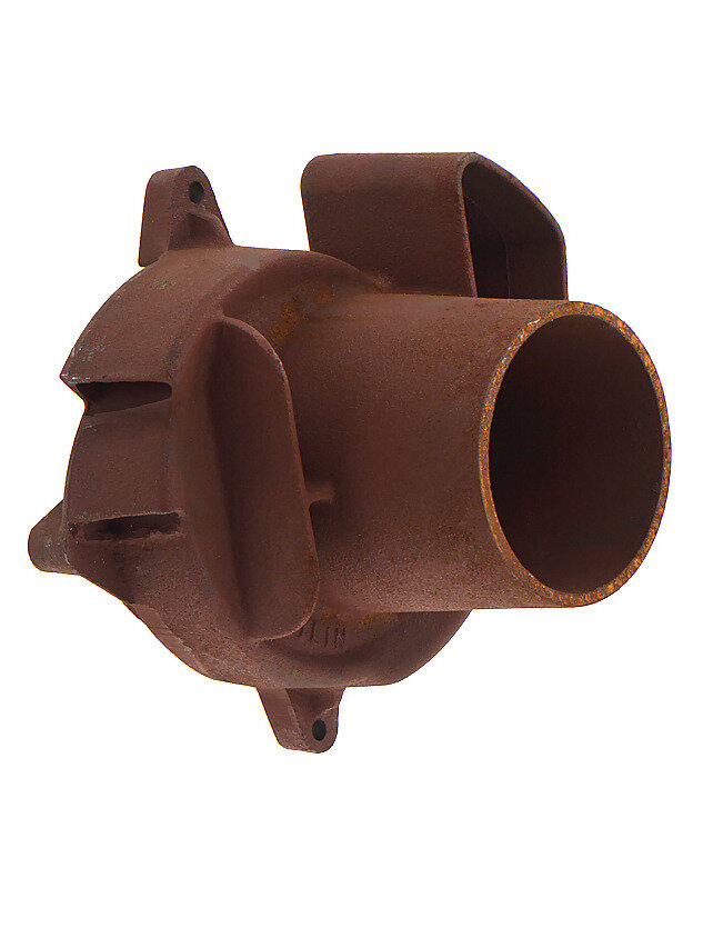 Корпус крыльчатки нового образца (4 штифта) для мотопомпы бензиновой CHAMPION GTP-82 с 2019 г. (после s/n 30191901311)