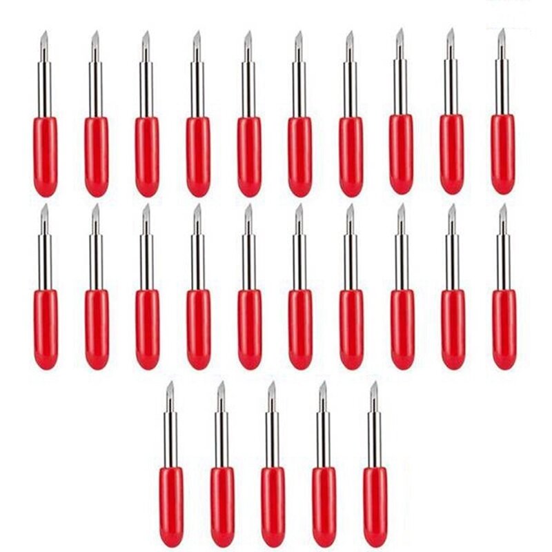 25 шт, 45 градусов, совместимые с режущим плоттером Roland, виниловым лезвием