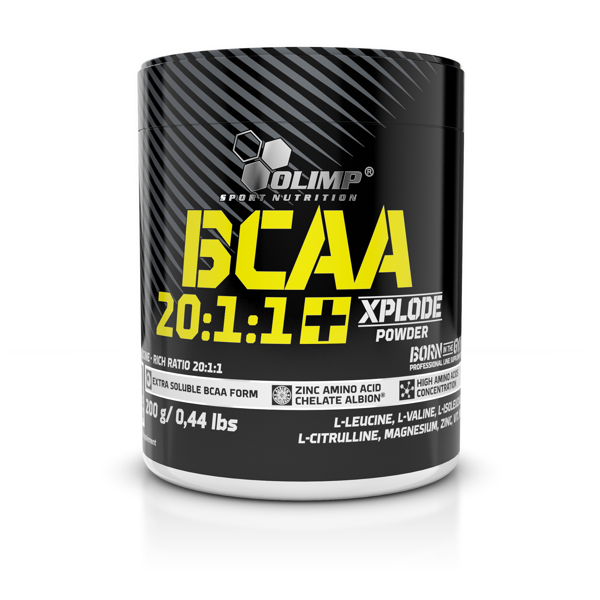 Аминокислоты / Olimp Sport Nutrition BCAA 20:1:1 Xplode powder / 200 г - грейпфрут