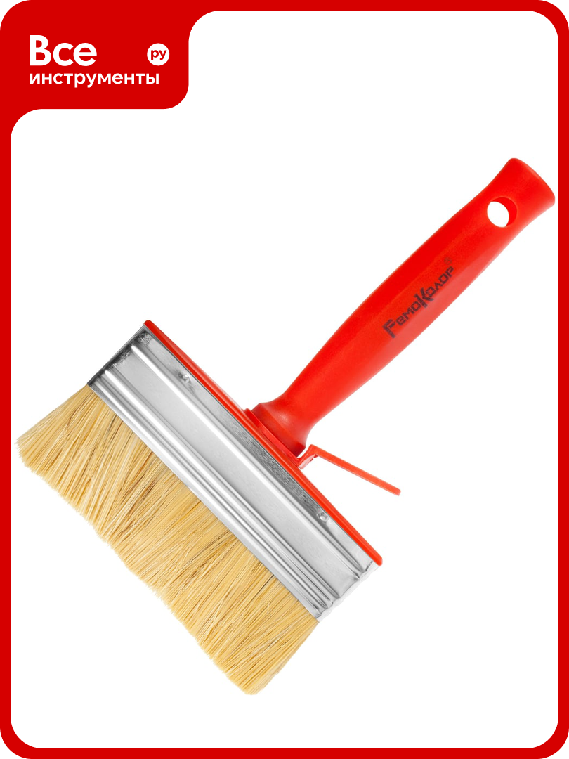 Кисть макловица, 30x120 мм РемоКолор Мини 02-2-012, для всех типов лакокрасочных материалов