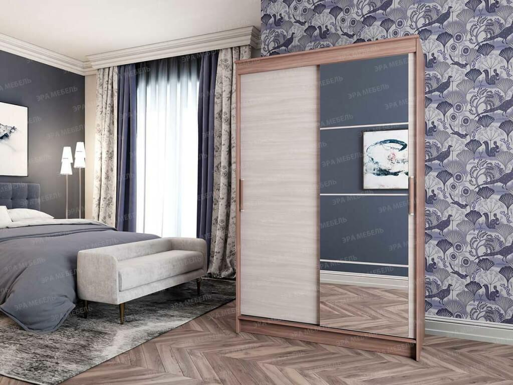 Коллекция Элегант Купе 4 Ясень Шимо темный- Ясень Шимо светлый