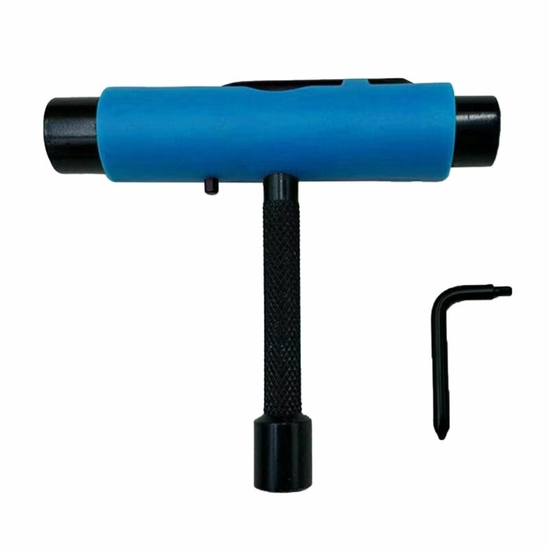 Электрический раздвижной мост универсальный кронштейн аксессуары для скейтборда T-образный ключ-синий