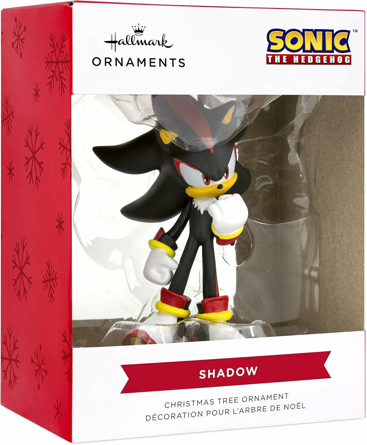 Елочная игрушка соник шэдов Hallmark Sonic The Hedgehog Shadow Resin Christmas Ornament