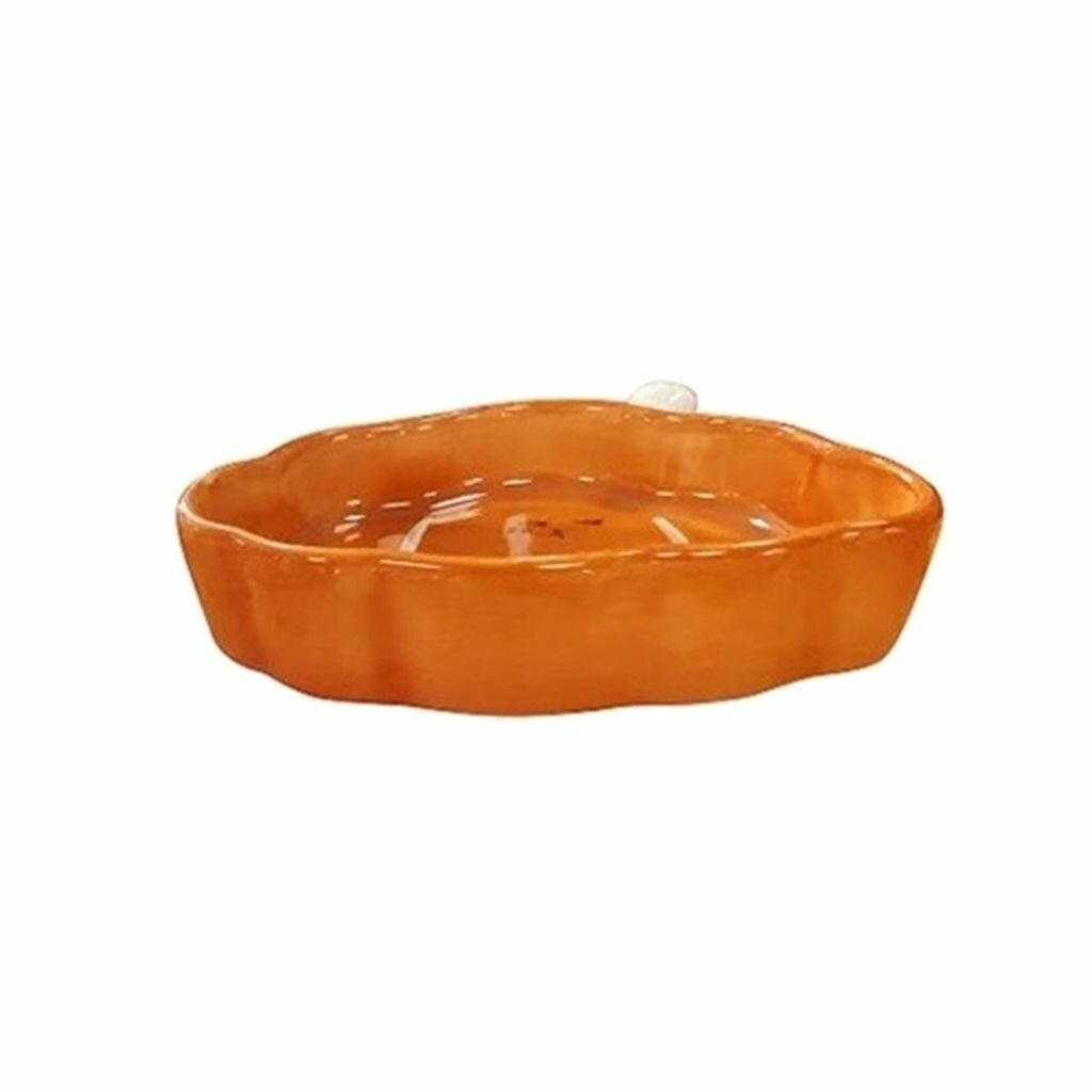 Обеденные тарелки, Креативная забавная форма тарелки для приправ в виде круассана - круассан, 1 шт.