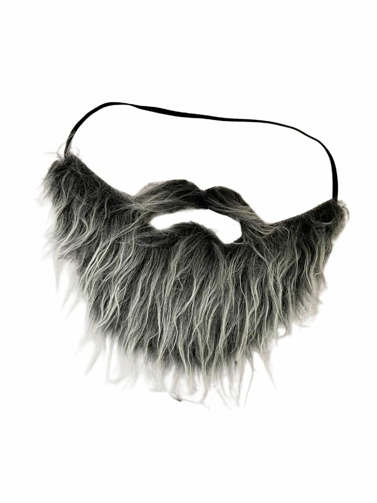 Накладные усы с клейкой основой для маскарадов и Хэллоуина, Черный