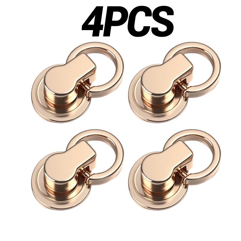 Пряжки для сумки Gold 4PCS, зажим для багажа