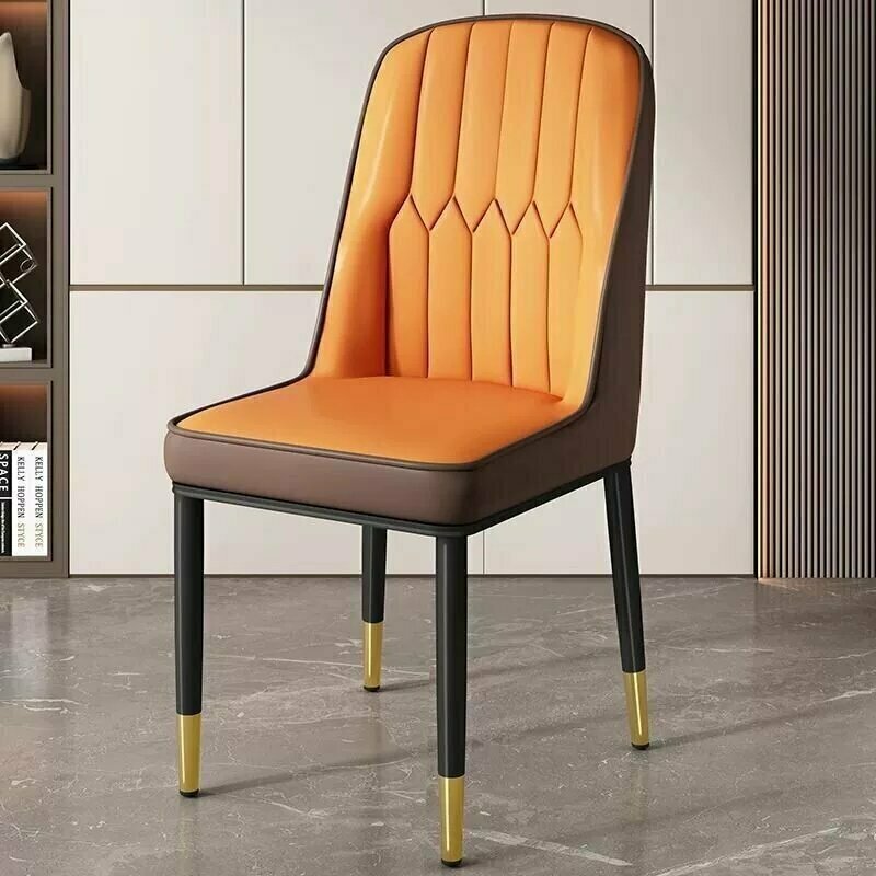 Стул, обивка из нубука, каркас из металла, полукруглый, универсальный,