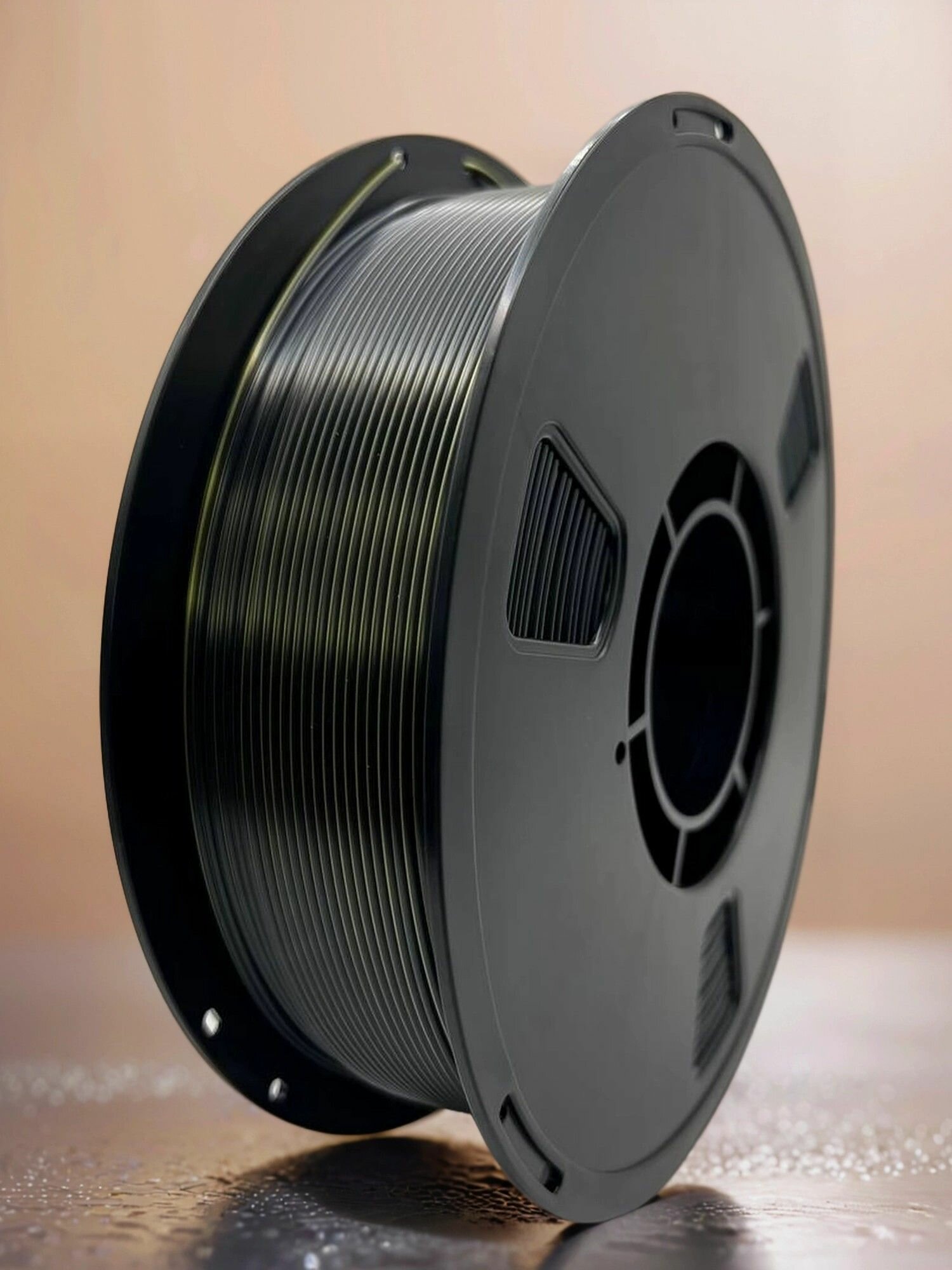 Пластик ThreeDprint PLA silk серебро-бронза (Silk Silver-Silk Bronze) катушка нити 1.75 для печати на 3D принтере