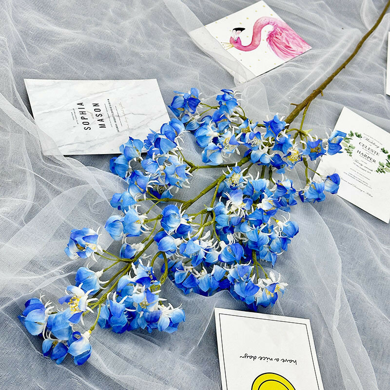 Small fresh series искусственный хмель для пива домашний декор с цветочной композицией для фотографии и дизайна интерьера deep blue