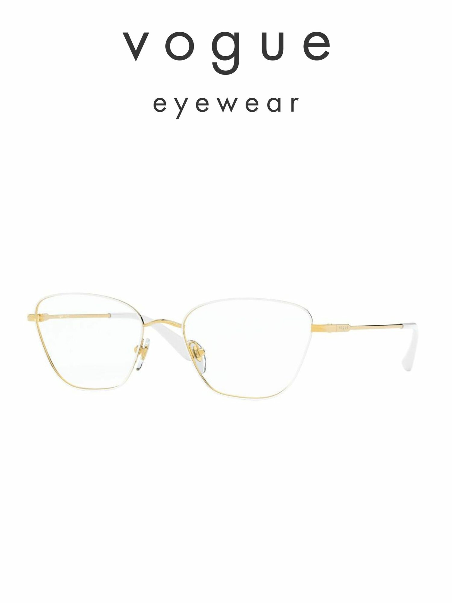 Оправа для очков Vogue Eyewear VO4163 5120, женская, золотистая, металл