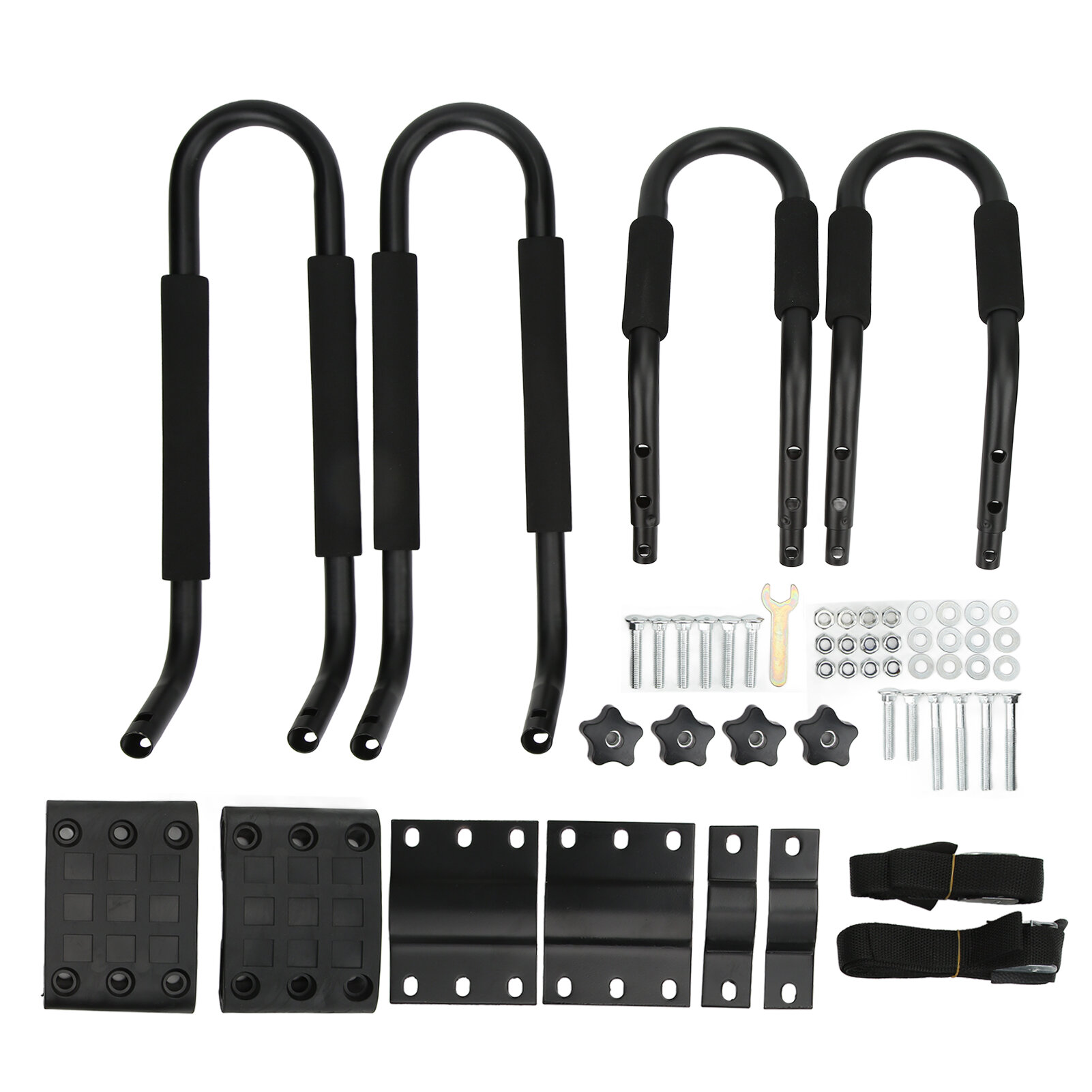 Багажник на крышу J-Style для каяка, крепление для 4 велосипедов, прочная сталь, складной, простой в установке, устойчивый к погодным условиям