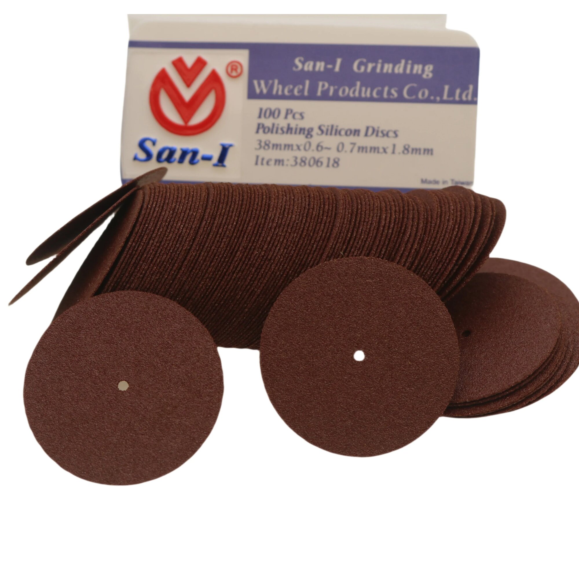 Полировальные силиконовые диски San-I 40 шт. 100pcs 380618