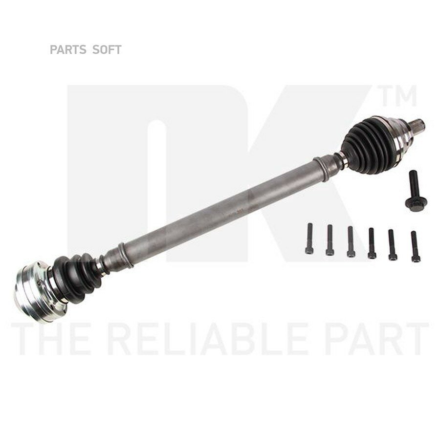 NK 5047239 Привод в сборе передний правый VW Passat VI VII ()