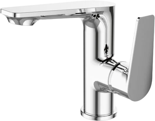 Смеситель для раковины BelBagno Ancona ANCONA-LVM-CRM хром, глянцевый, кран для ванной в раковину, из латуни, рычажный, с керамическим картриджем