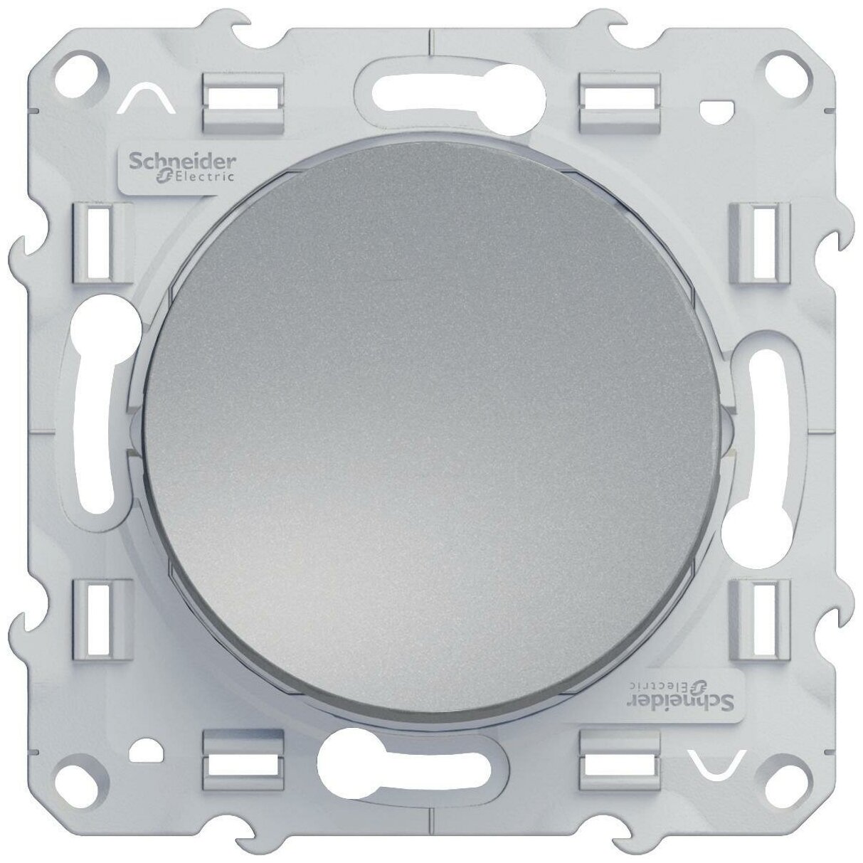 Выключатель 1-кл. СП Odace 10А IP21 (сх. 1) механизм алюм. SchE S53R201