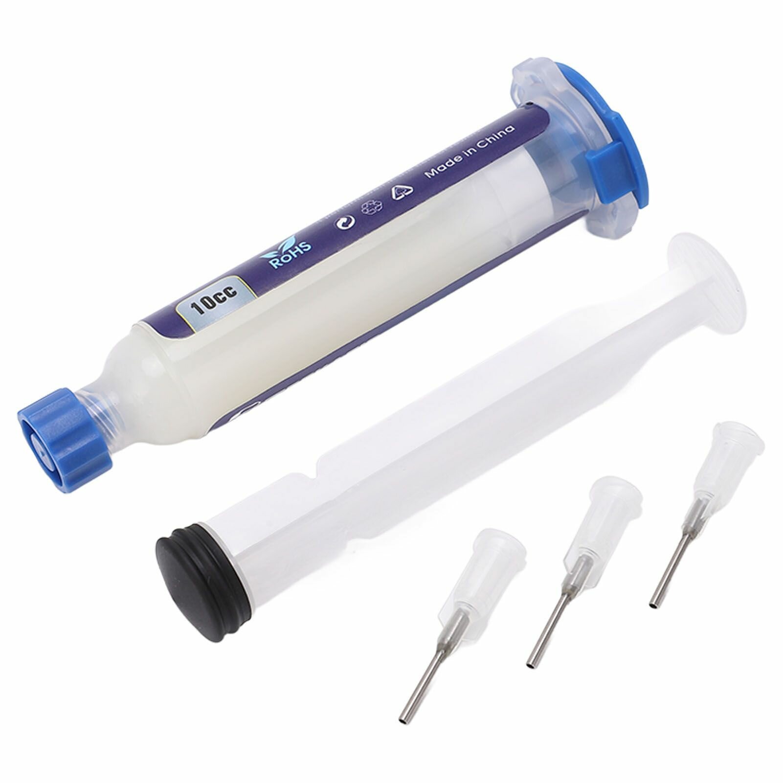 Паяльный флюс-паста 10cc с легким лужением и низким содержанием остатков