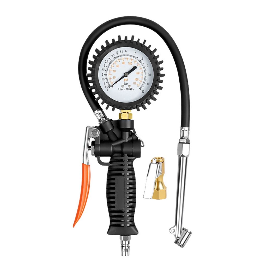 Манометр для шин транспортных средств, контроль давления воздуха, манометр для контроля накачки, инструмент для мотоцикла, велосипеда, автомобиля, четкие показания