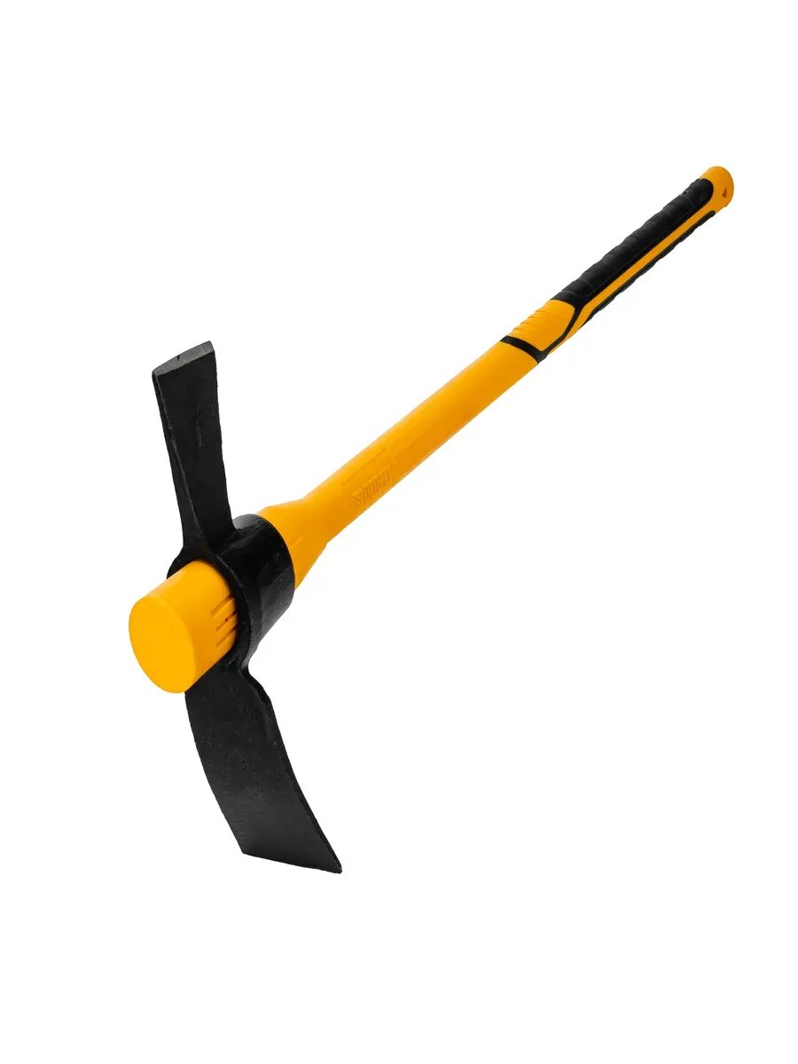 Кирка топор 2250г обрезиненная рукоятка 90см Denzel 21837