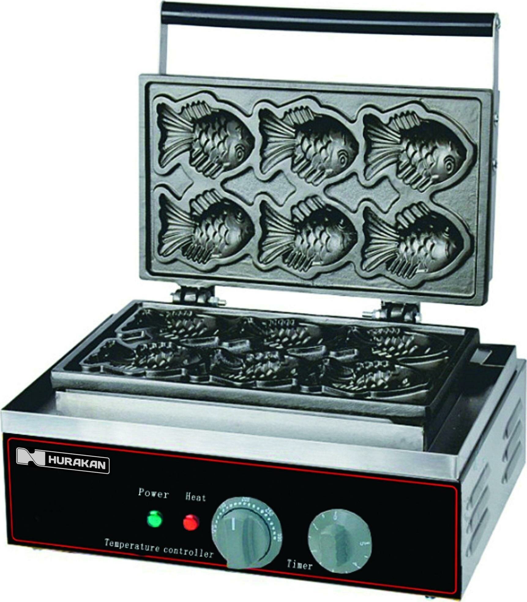 Вафельница тайяки Hurakan HKN-GES6F