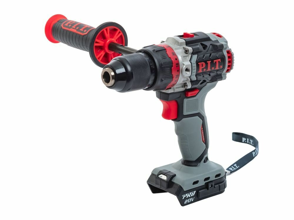 Дрель аккумуляторная ударная PIT PSB20H-13D X-DRIVER SOLO без акзу