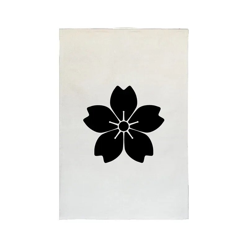 Черно-белая штора Noren из полиэстера Белый, W30xH50cm, 18