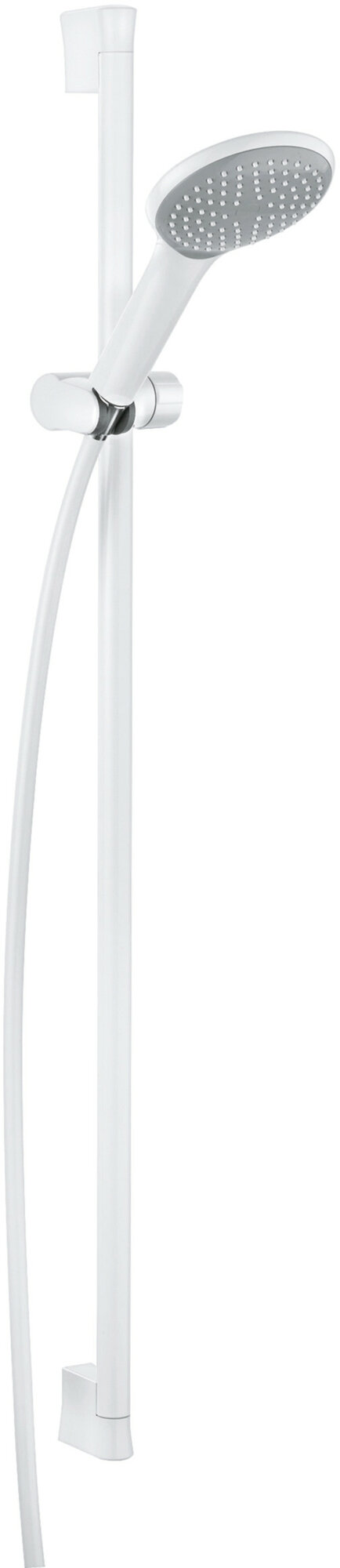 Душевой гарнитур KLUDI FRESHLINE 6784091-00 (белый/хром, металл/пластик, 160-см, круглый)