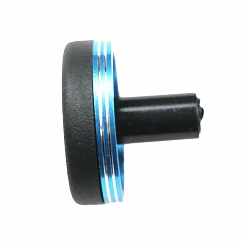 Аксессуары для удочки своими руками с ручкой и хвостовой заглушкой синего цвета