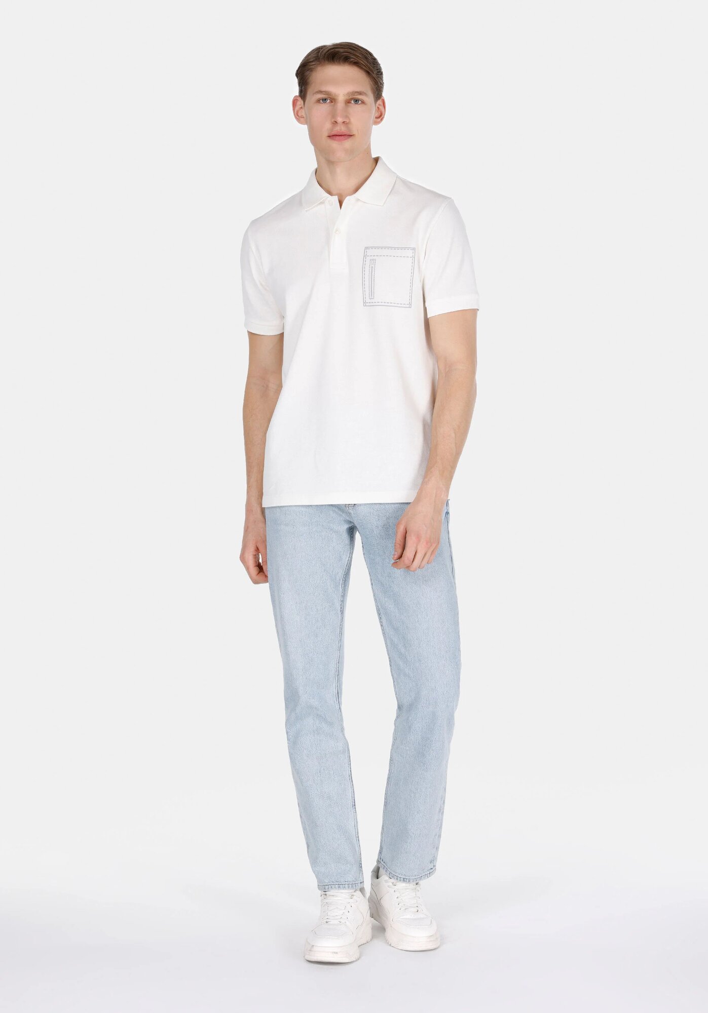 Джинсы 042 JOHN SLIM STRAIGHT 