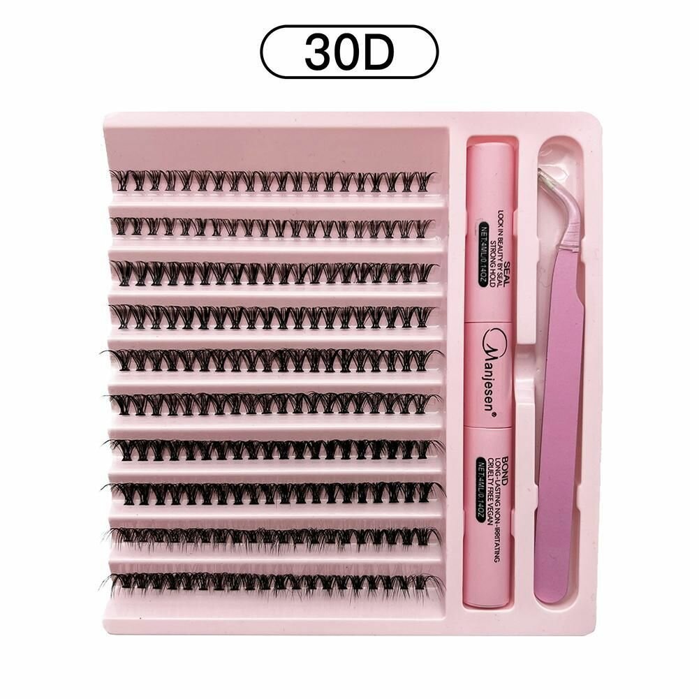 Набор накладных ресниц для наращивания DIY, большая книга ресниц 30D 40D