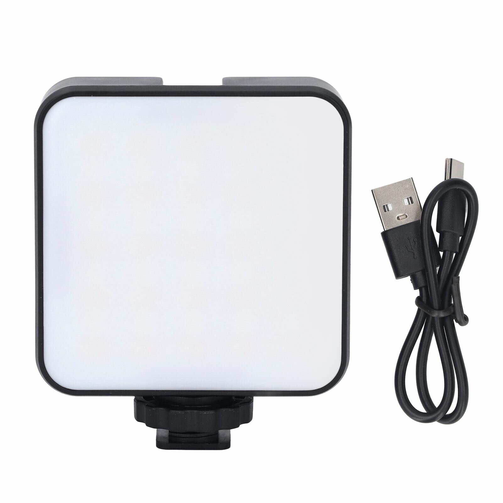 RGB видеосвет, светодиодный фонарь для камеры, полноцветный портативный фотосвет с 3 креплениями типа холодный башмак , резьбовое отверстие 1/4 дюйма, 1200 мАч, CRI 95+, 3000 6500 К, эффекты FX