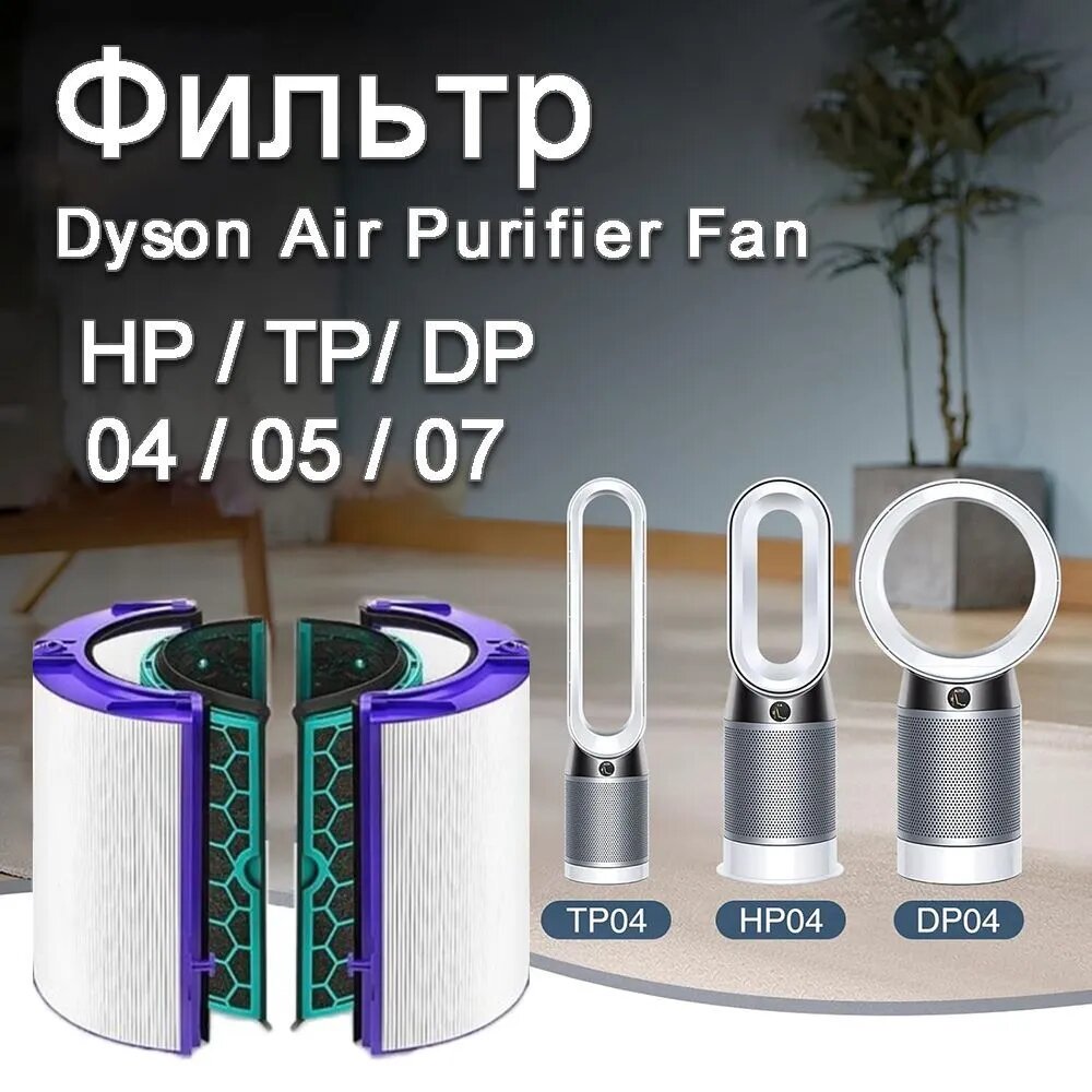 Фильтр для очистителя воздуха Dyson HP04 TP04 DP04 HP05 TP05 DP05 HP07 TP07 DP07