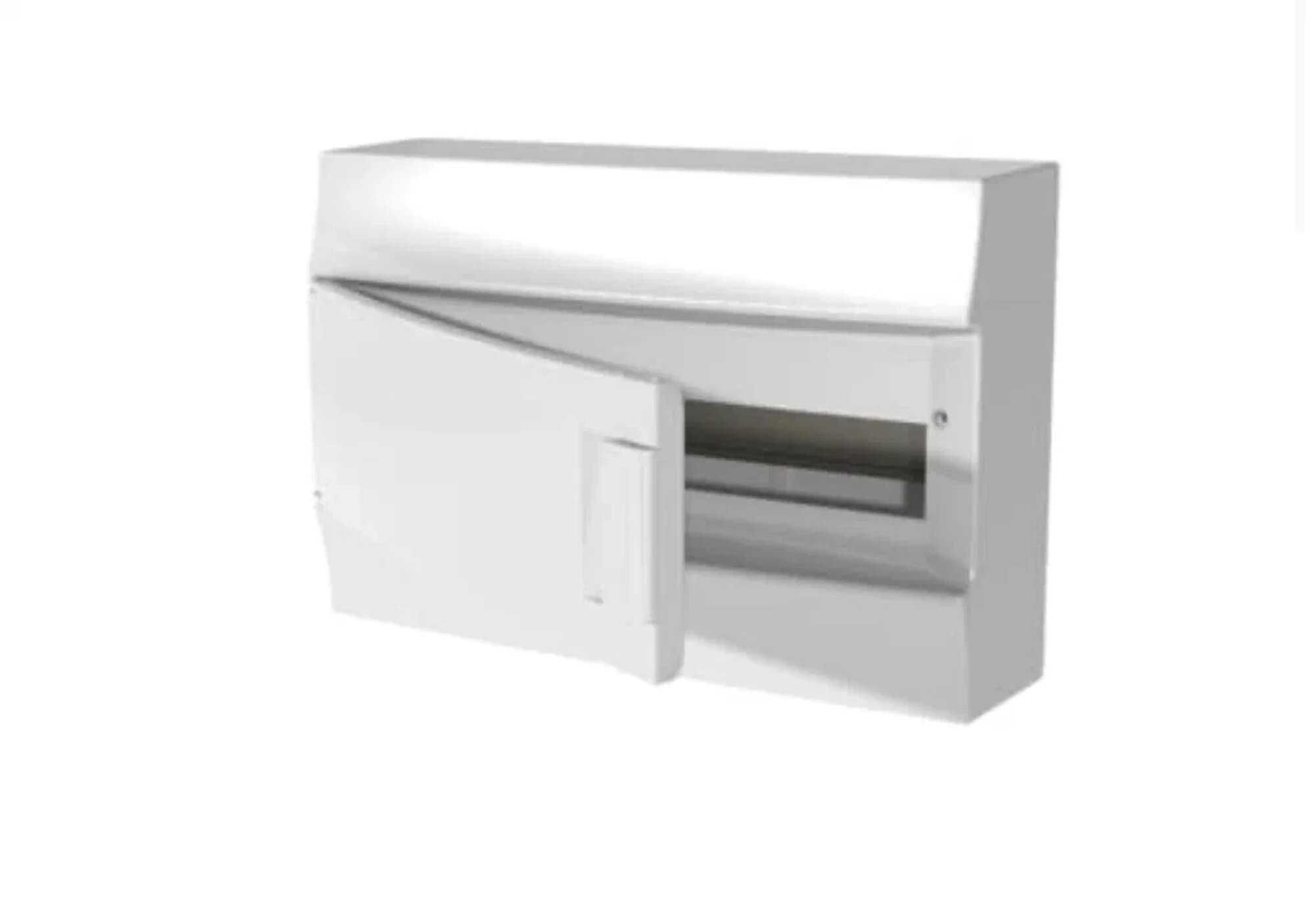 Шкаф навесной ABB Mistral 41 18 модулей с белой дверью и винтовыми клеммами