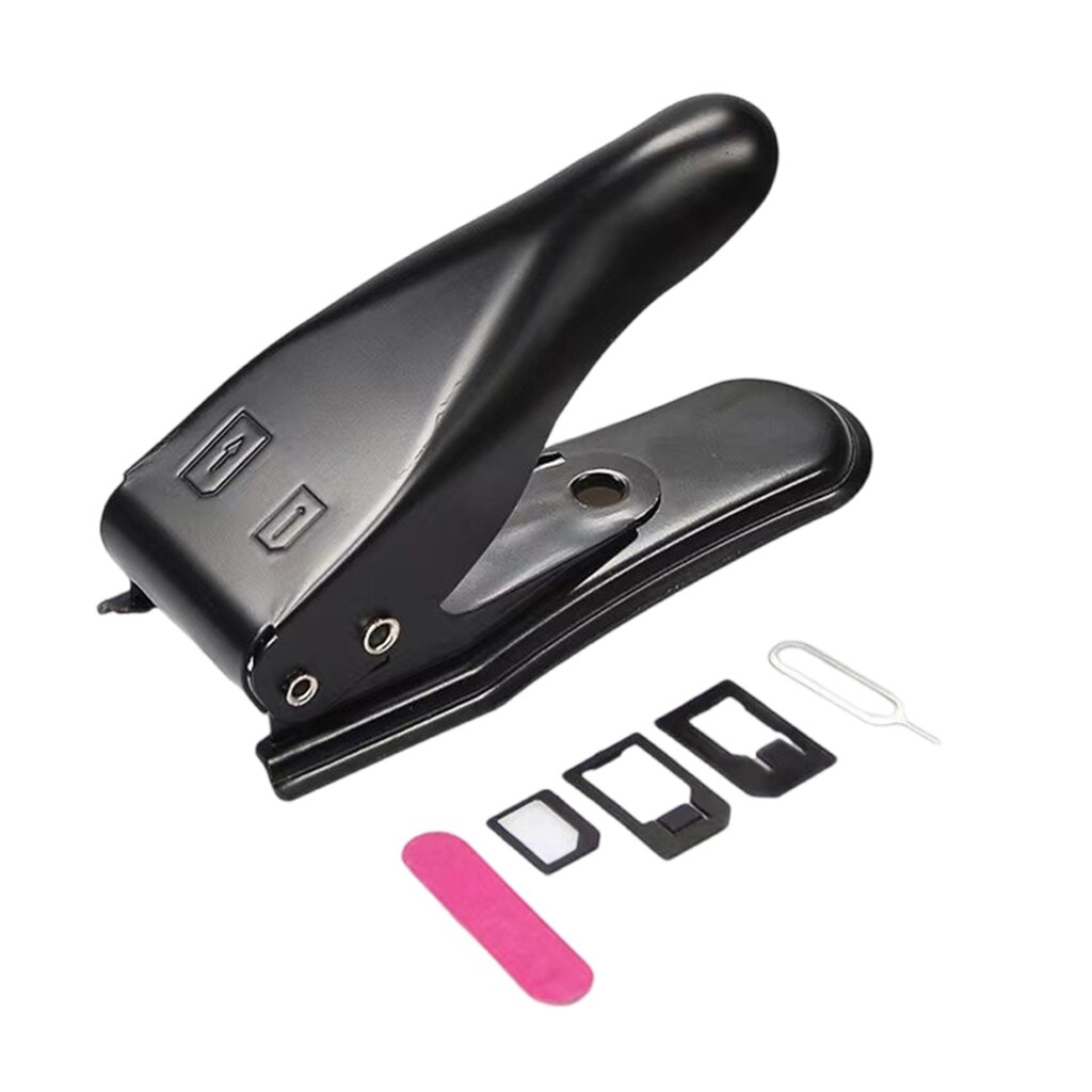 Резак для карт мобильного телефона двойного назначения с двойным ножом Micro mobile phone card cutter