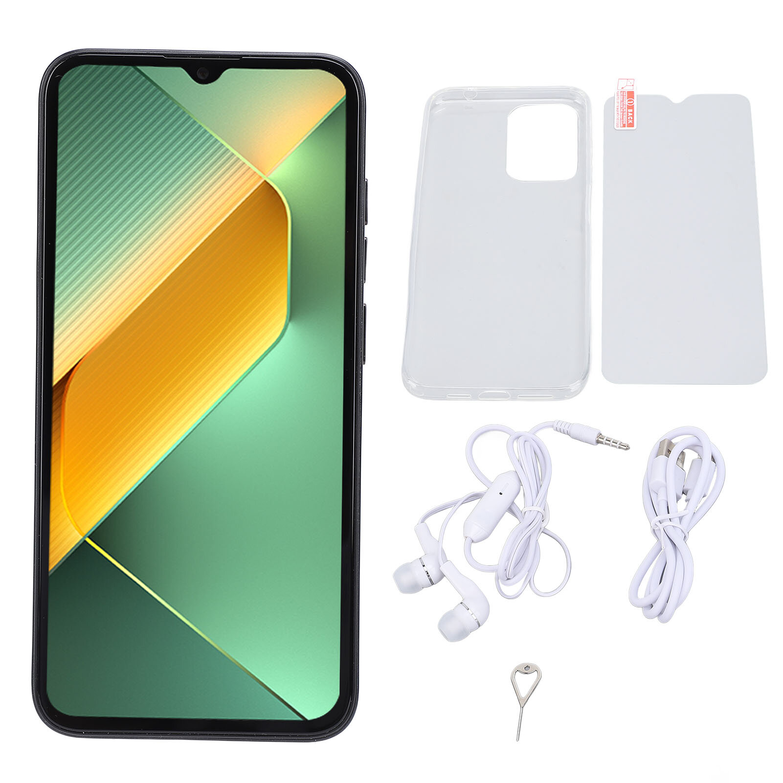 Смартфон на Android 10: 6.28дюймовый экран 1440x3200, 8 ГБ ОЗУ, 64 ГБ ПЗУ, 8 Мп камеры, Dual SIM, че