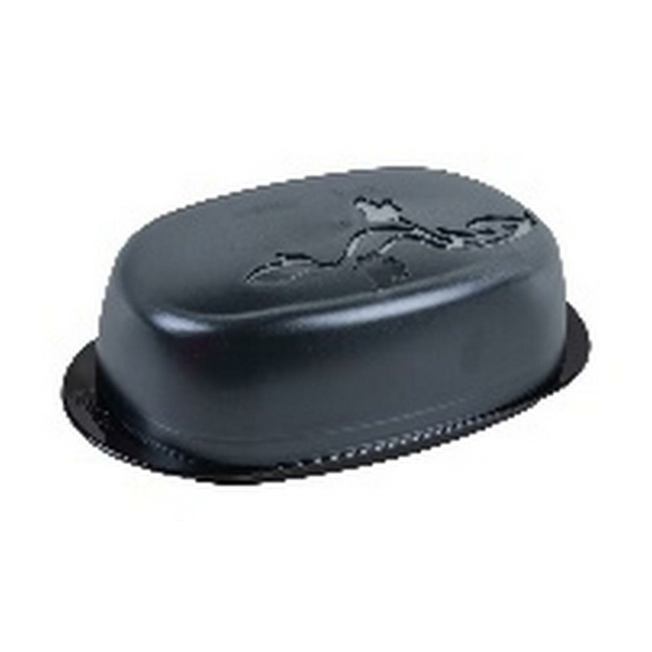 Масленка Мультидом Basilic, 19 см х 11 см х 6 см, новая, компактная, для хранения масла и сыра