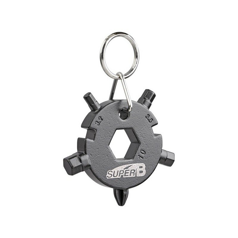 Superb Набор инструментов Super B TB-FD08 (брелок), цвет Черный