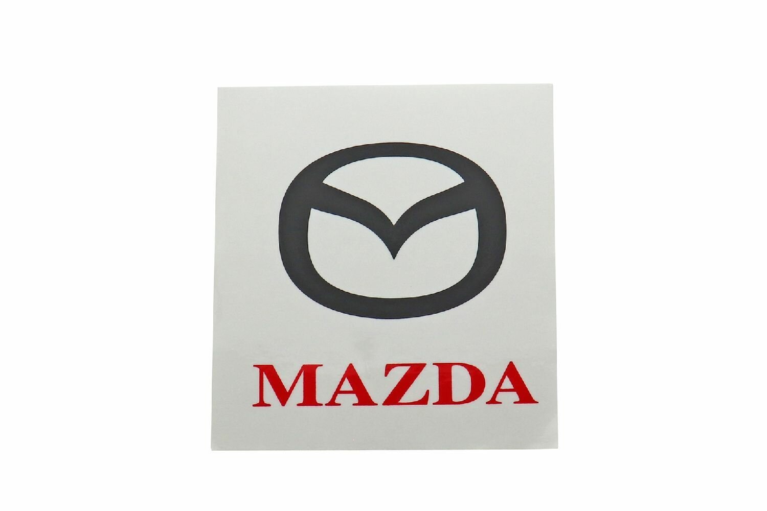 Наклейка логотипа "MAZDA" (12х12)