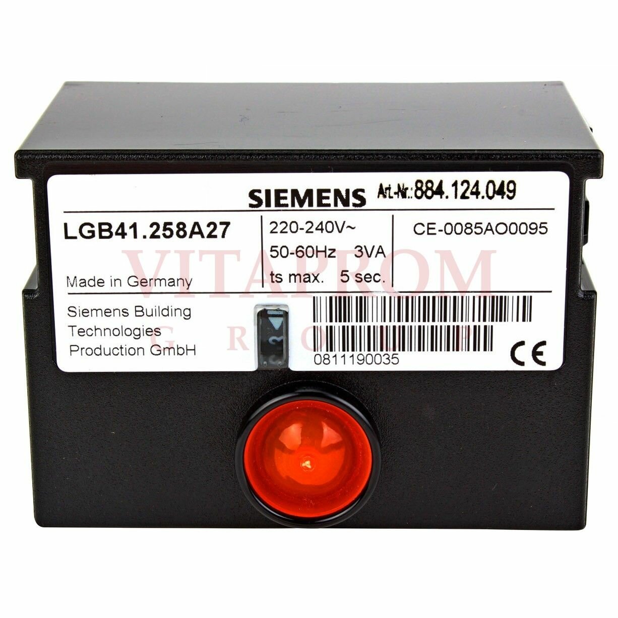 Блок управления горением Siemens LGB41.258A27