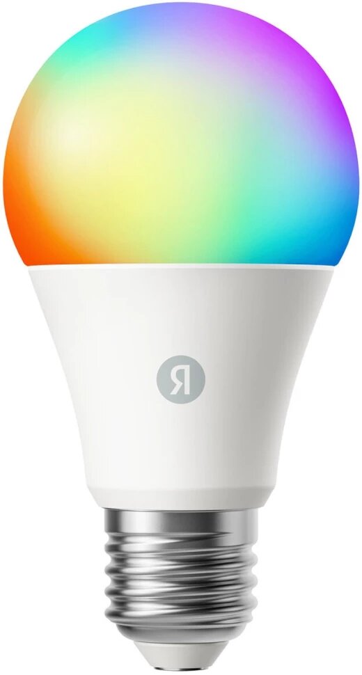 Умная лампа Yandex YNDX-00558 E27 9Вт 806lm Wi-Fi (упак:1шт)
