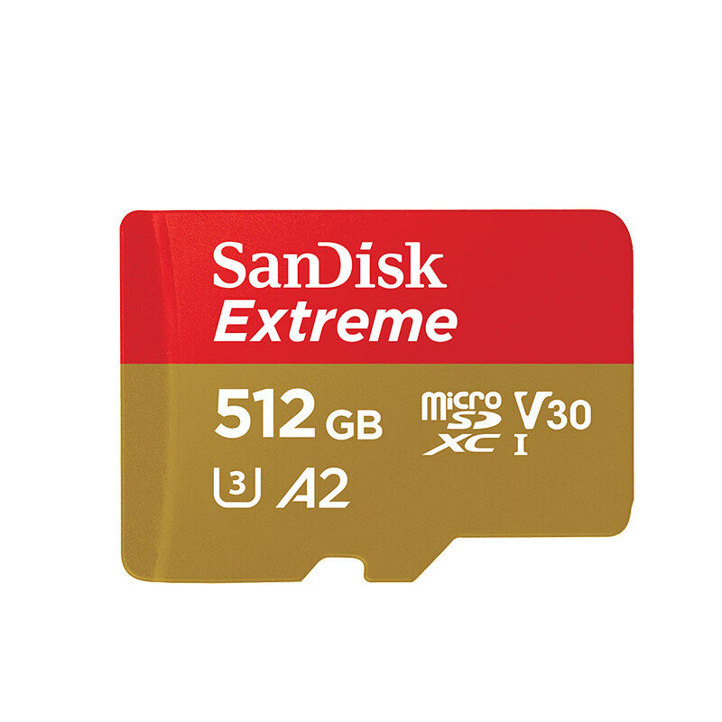Карта памяти SanDisk Extreme 512 ГБ multicolor