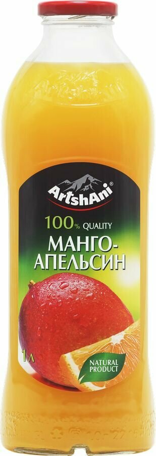 Нектар ARTSHANI Манго-апельсиновый ст. (Россия) 1L