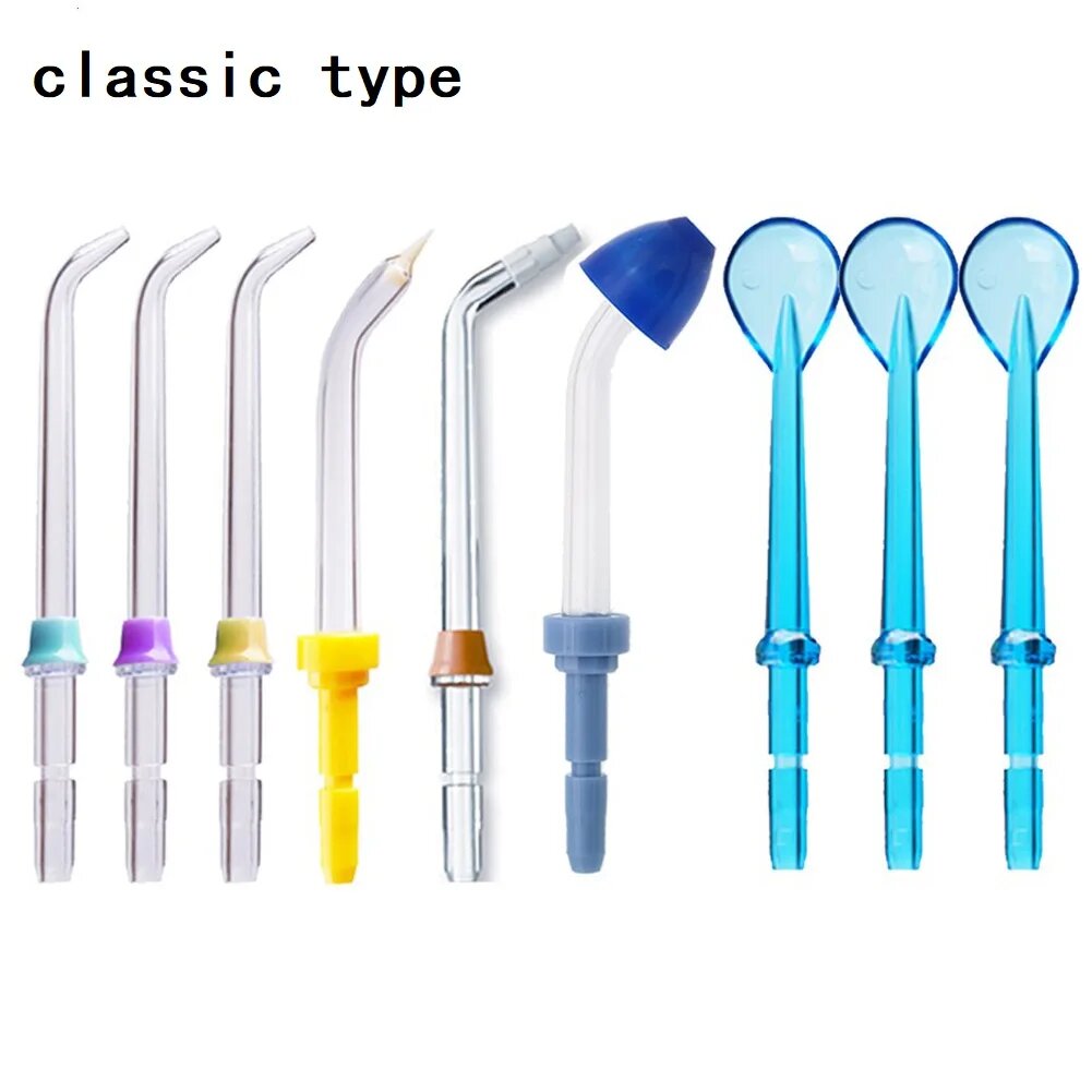 Сменные насадки для Waterpik, 9 шт. classic type